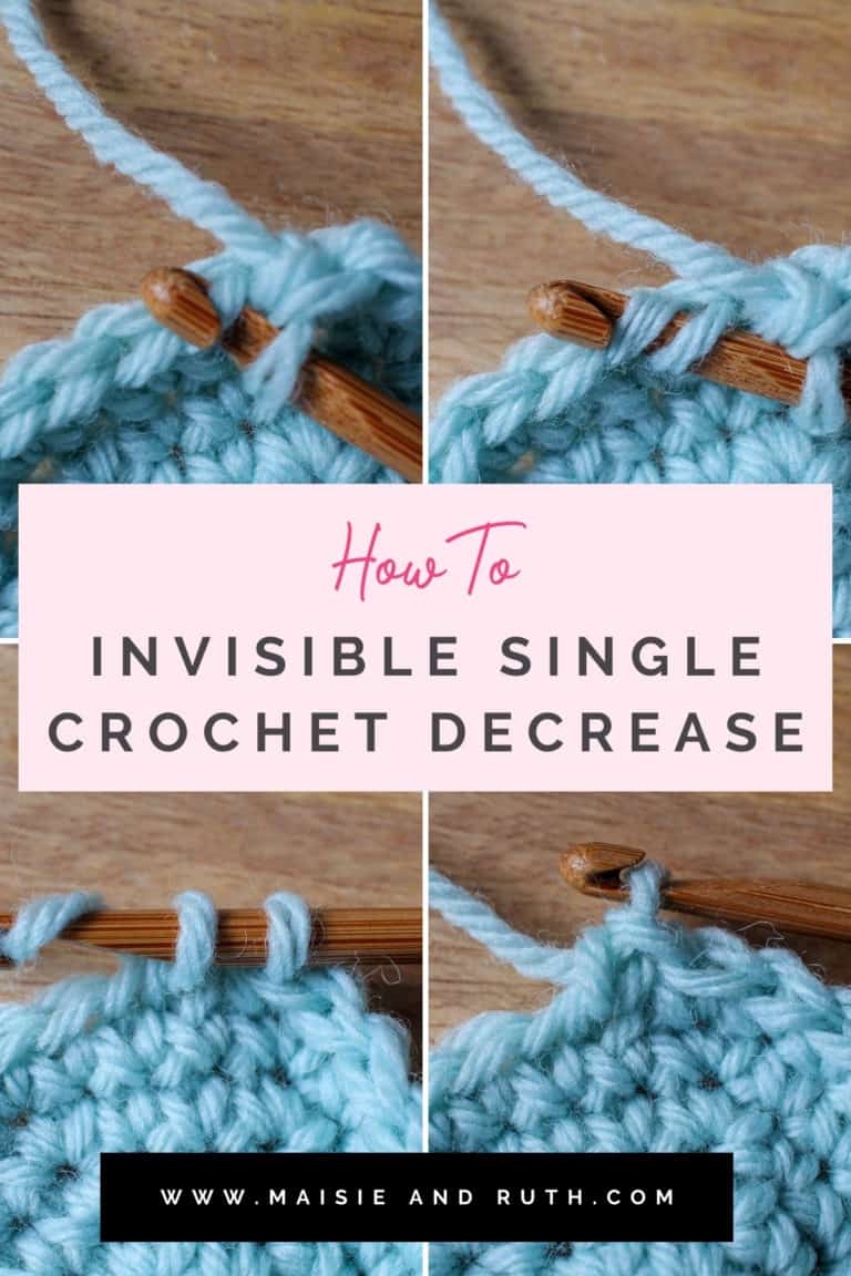 The Invisible Decrease For Amigurumi Maisie And Ruth