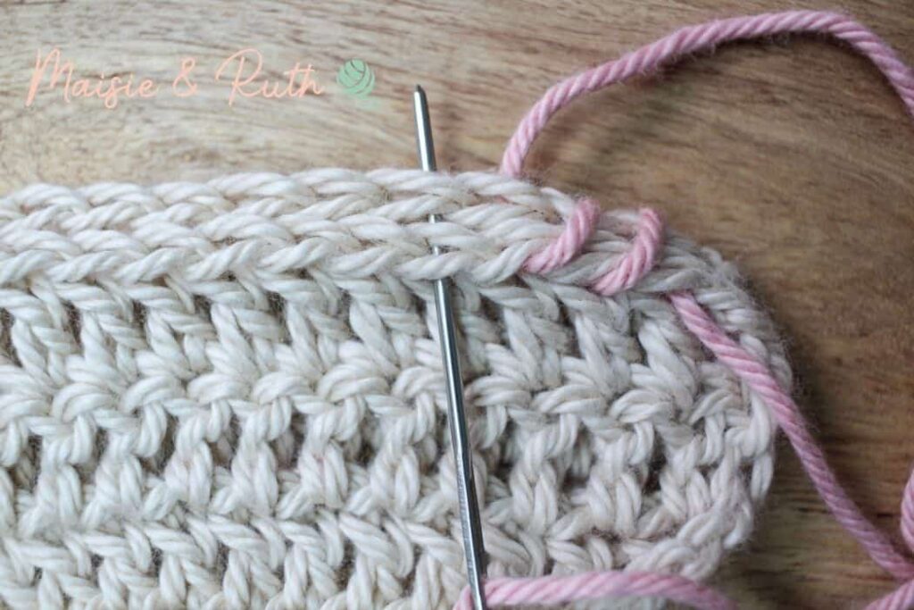 How to Whip Stitch (Easy Seaming Technique) - Maisie and Ruth