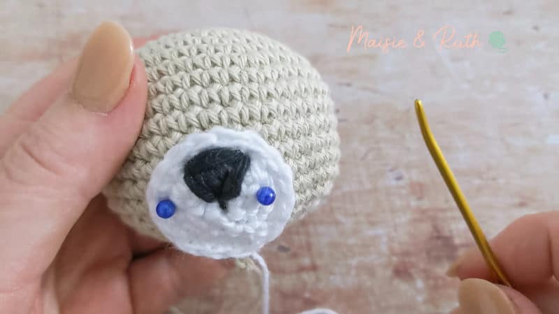 How to Crochet a Baby Rattle (Teddy Bear Teether) - Maisie and Ruth
