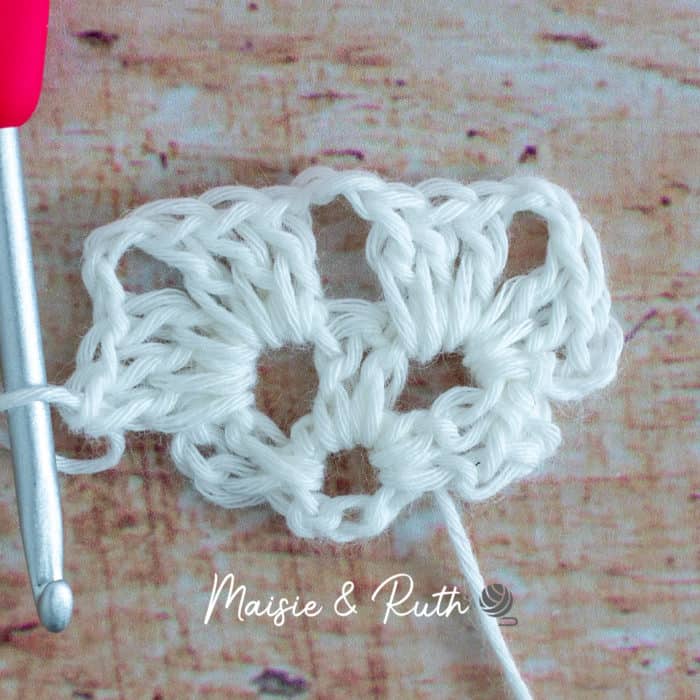 Free Crochet Shawl Pattern (Relaxing, 1 Skein Project) - Maisie and Ruth
