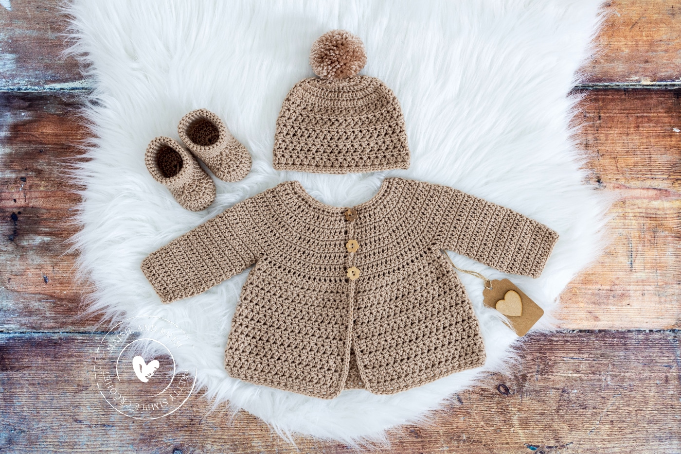 Crochet Baby Cardigan Pattern The Ella Cardie Maisie And Ruth