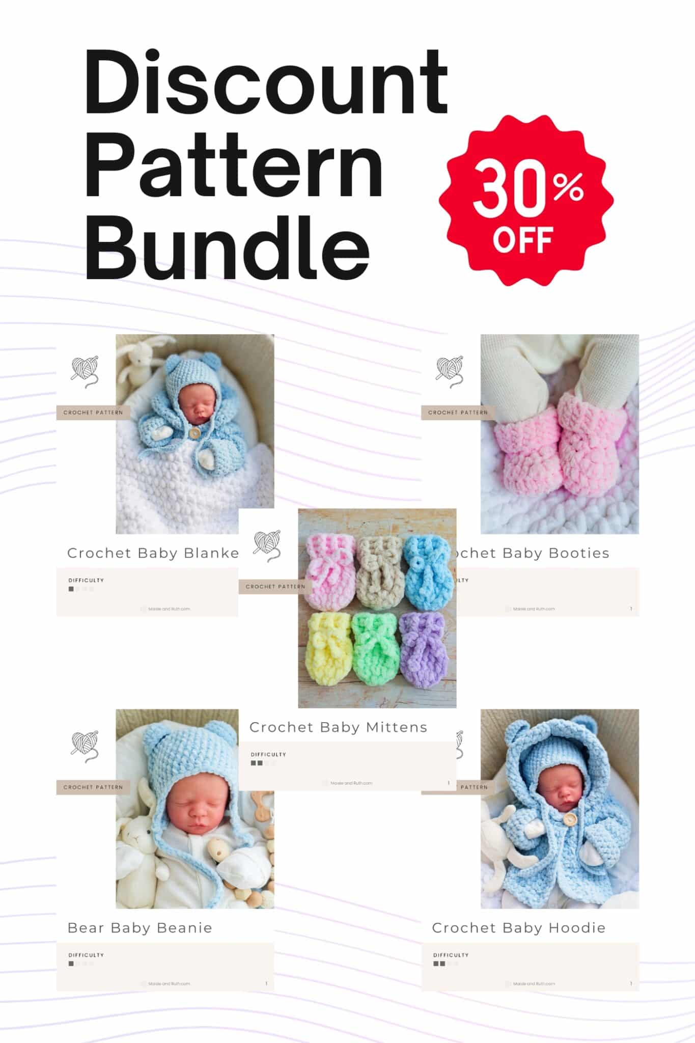 Crochet Baby Hoodie (With Ears - Free Pattern) - Maisie and Ruth