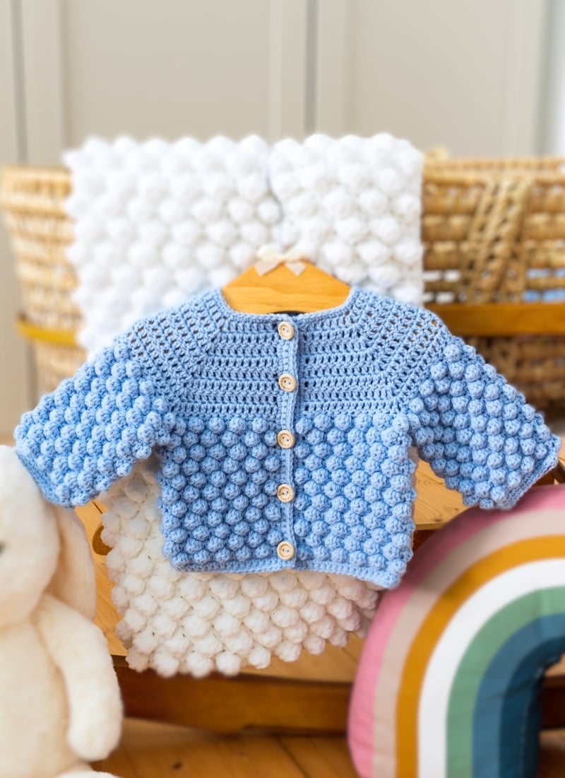 Newborn Baby Cardigan Crochet