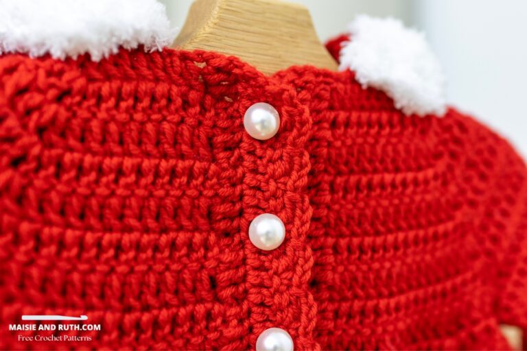 Crochet Baby Coat with Hood (Free Pattern) - Maisie and Ruth