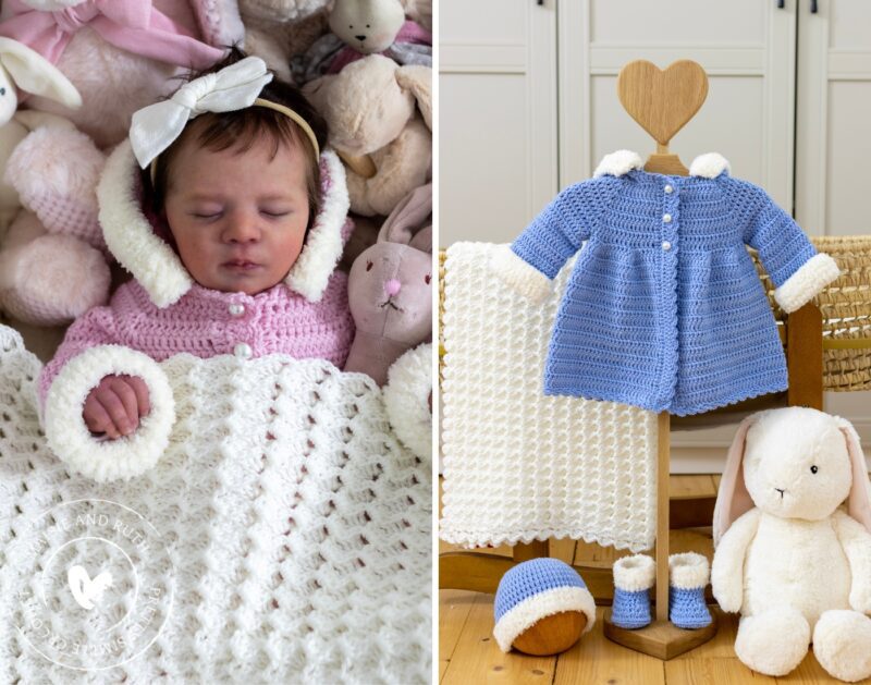 Shell Crochet Baby Blanket (Free Pattern) - Maisie and Ruth
