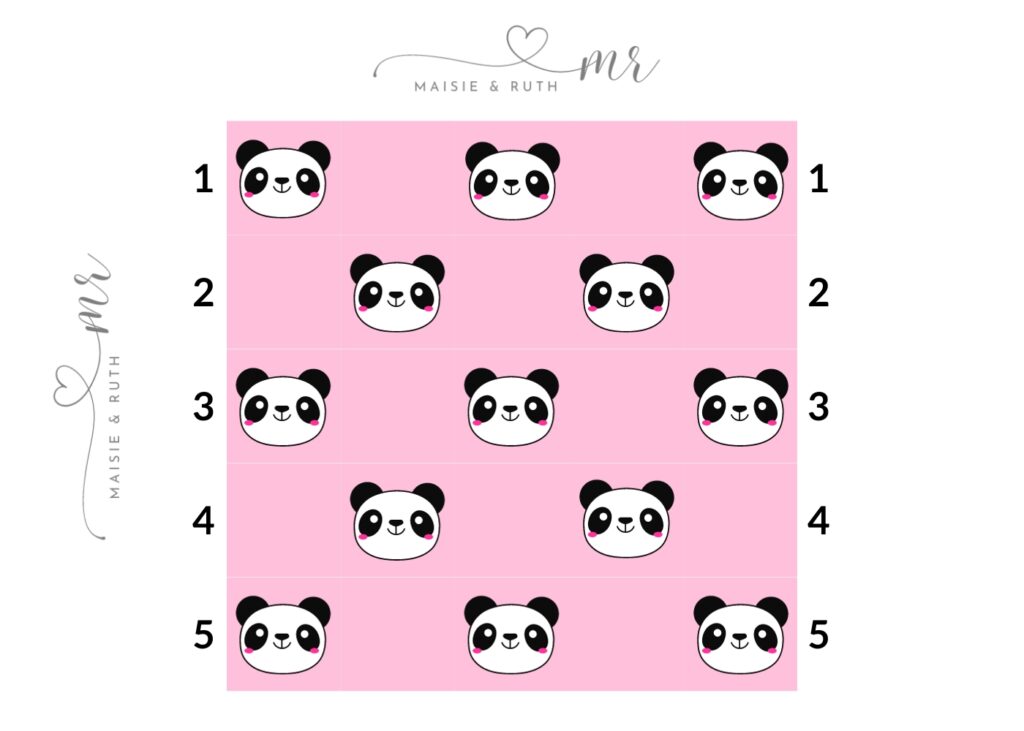 Panda Crochet Baby Blanket (Free Pattern) - Maisie and Ruth