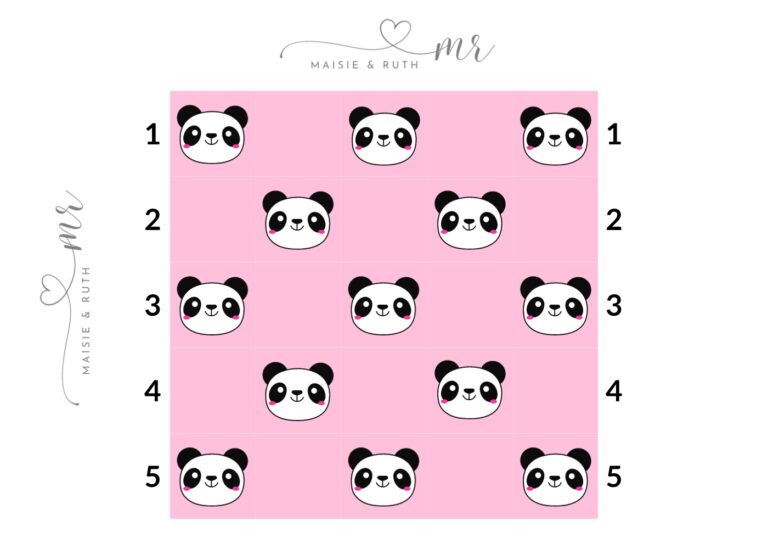 Panda Crochet Baby Blanket (Free Pattern) - Maisie and Ruth