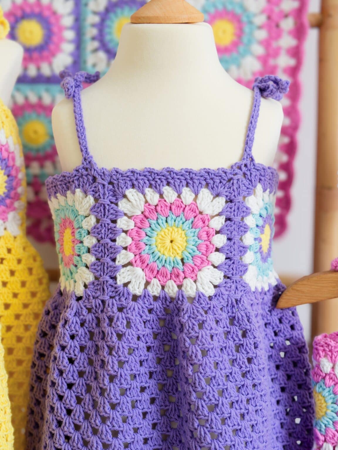 Free Children's Crochet Dress Pattern: Delightful Days Dress - Maisie ...